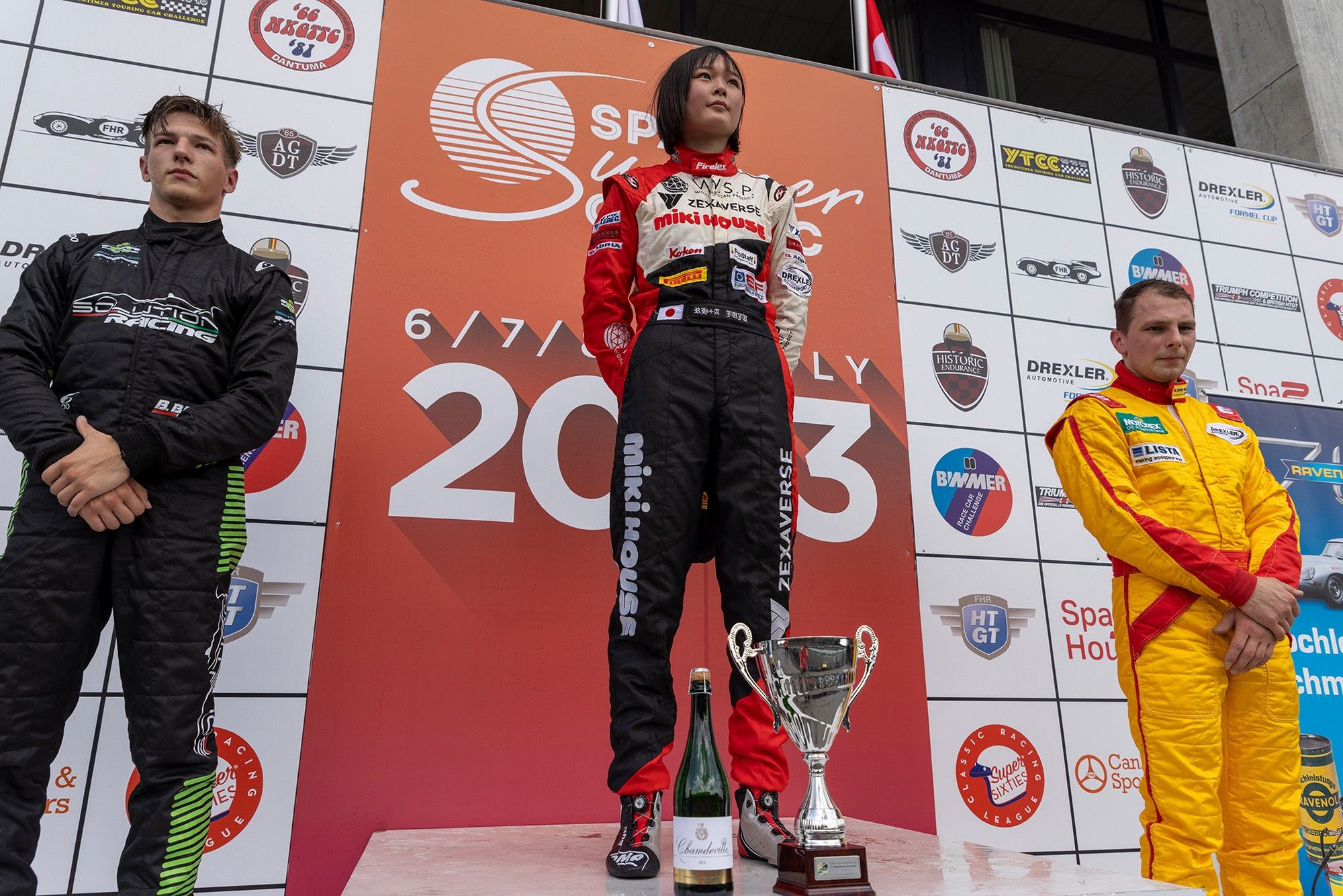 Juju Noda, la file de l'ex-pilote F1 Hideki Noda, s'impose à Spa