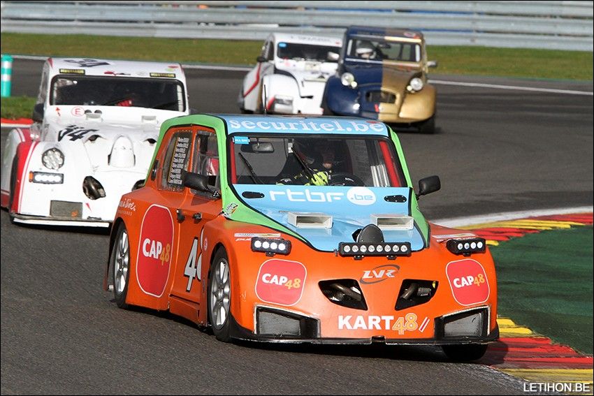 2CV Racing Cup : Denis Dupont avec Lio Vandercam à Mettet