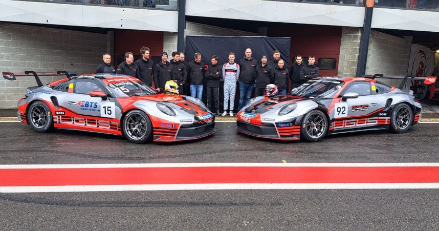 August by NGT fin prêt pour la Porsche Carrera Cup Benelux
