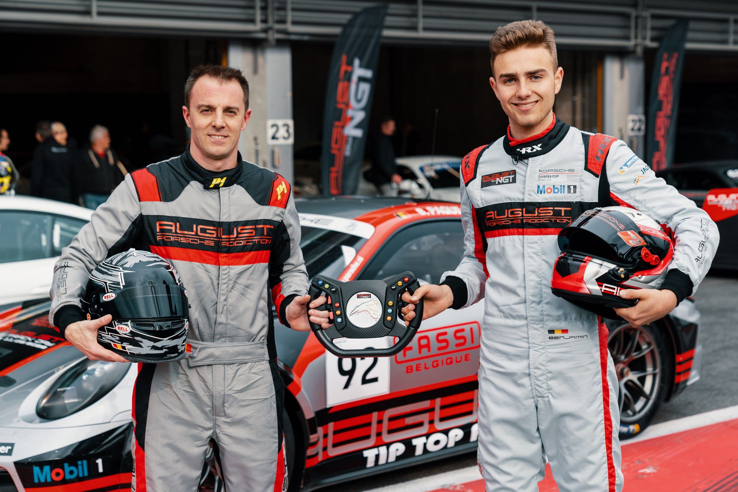 Carrera Cup Benelux : Baguette avec AUGUST by NGT à Hockenheim