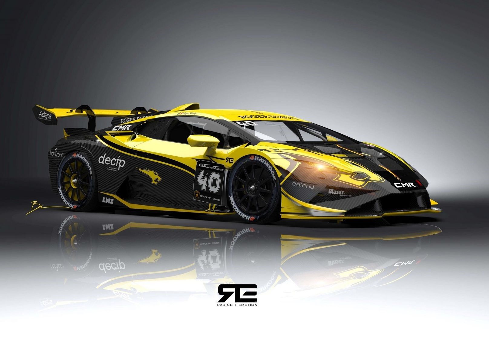 Nigel Bailly annonce la couleur en Lamborghini Super Trofeo