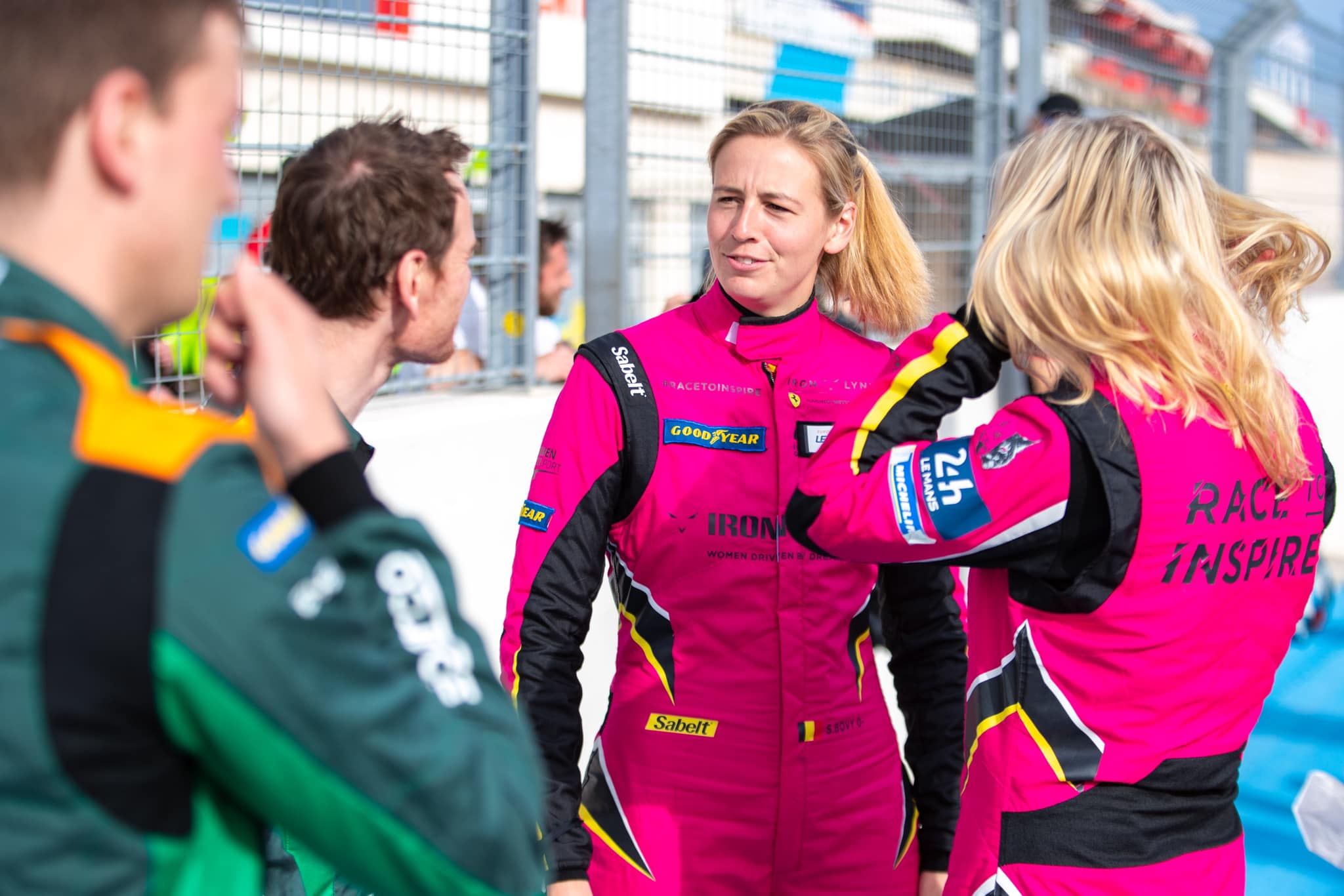 Les Iron Dames sur Porsche en 2023, avant le passage à Lamborghini