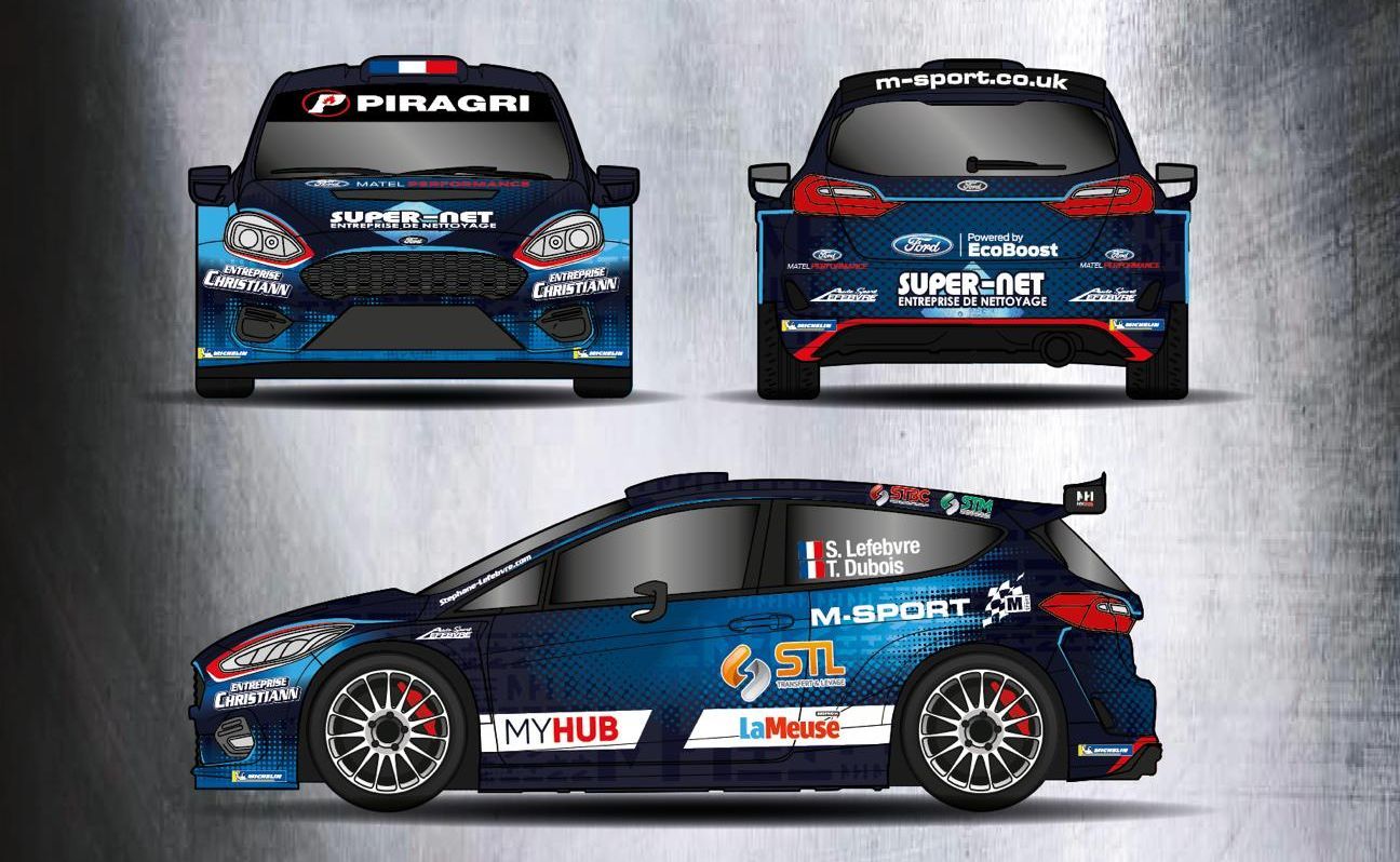 Condroz : une Fiesta R5 MK2 très M-Sport pour Lefebvre