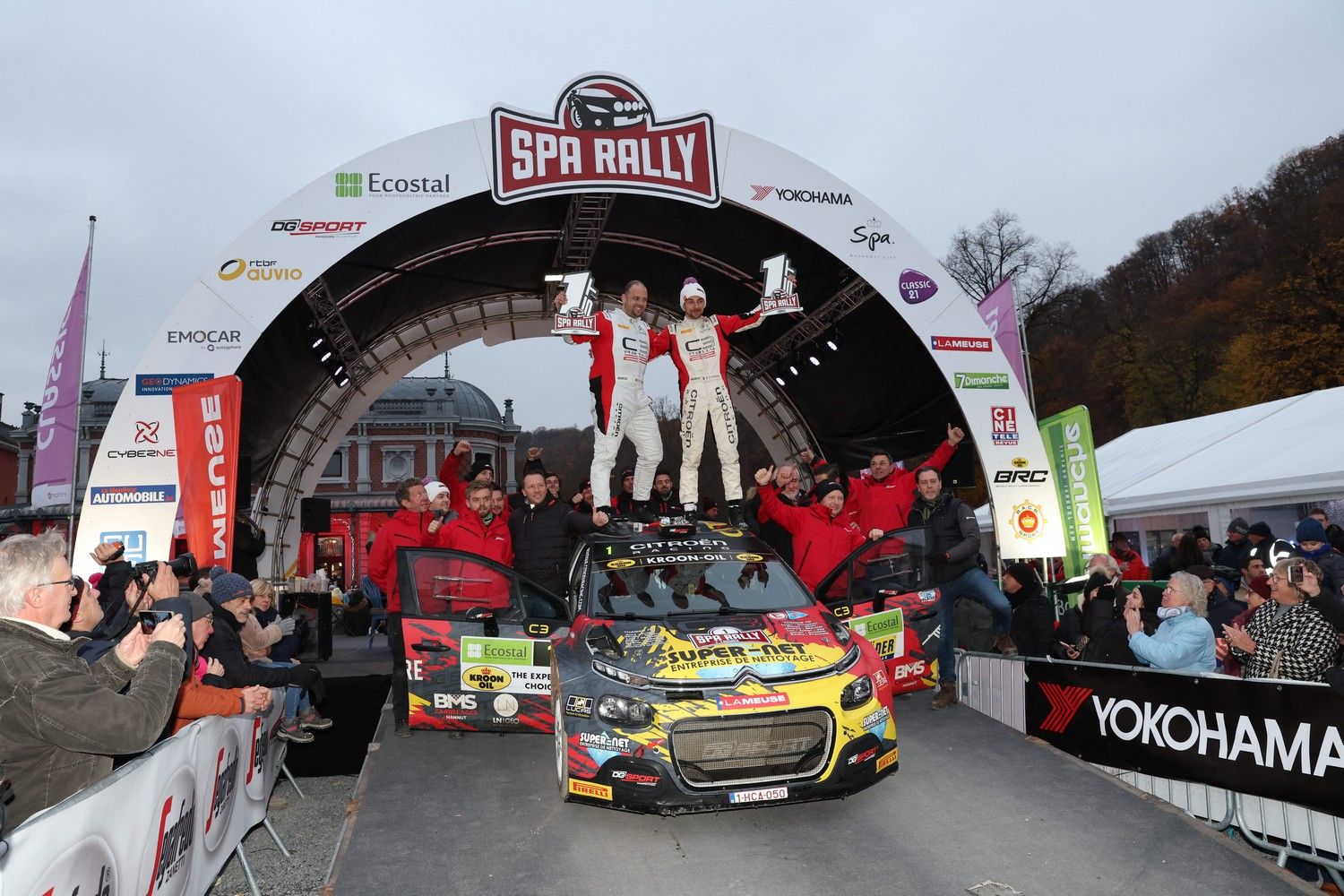 Stéphane Lefebvre remporte le Spa Rally 2022 en champion