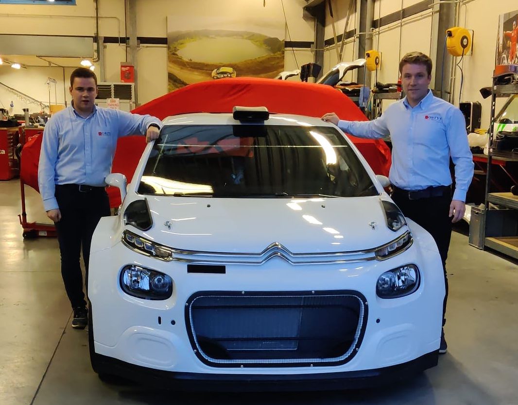 Niels Reynvoet en Citroën C3 Rally2 DG Sport Compétition dans le BRC 2023