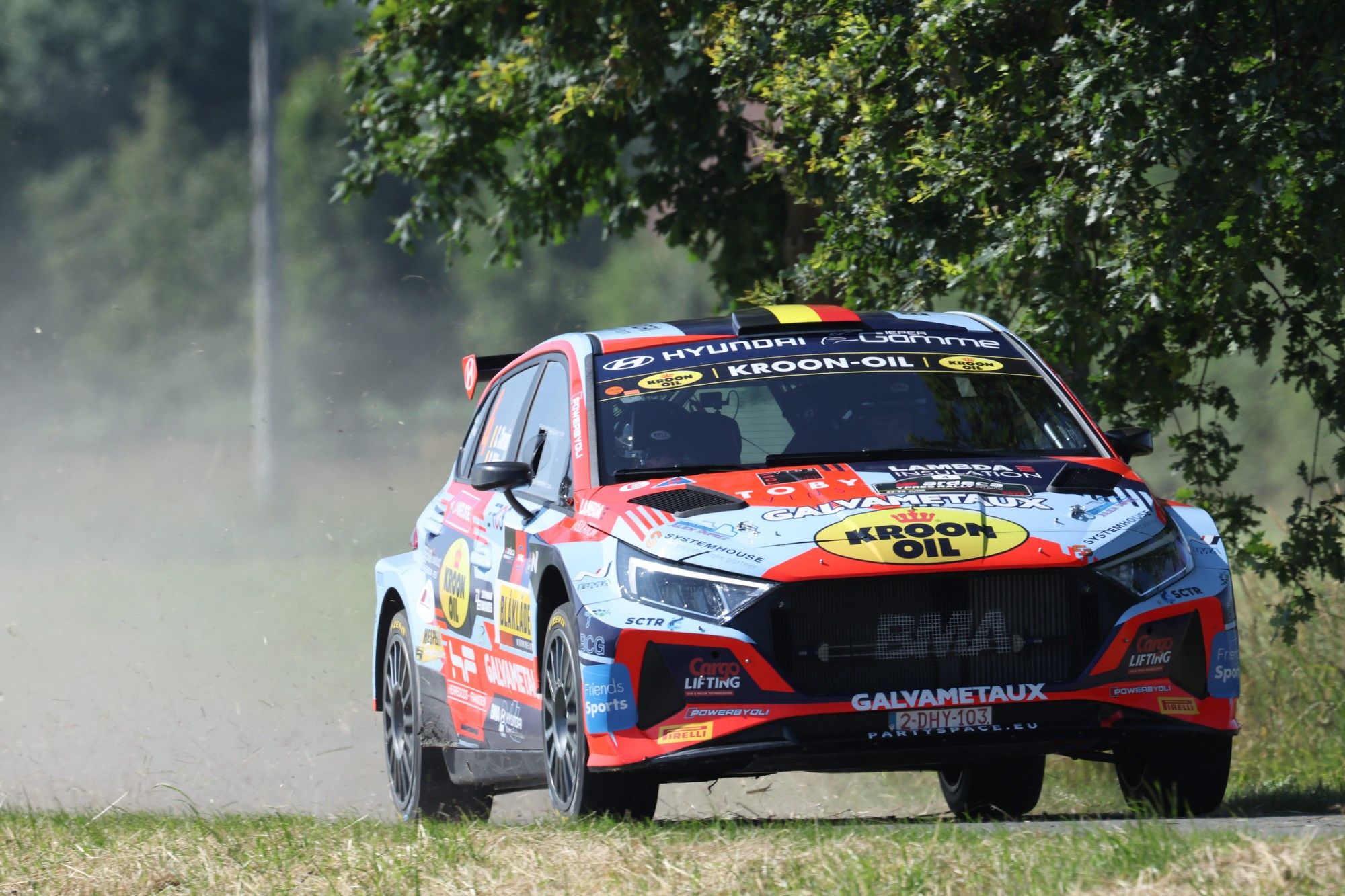 BRC : les rallyes de D1 dans le Hyundai Rally2 European Challenge