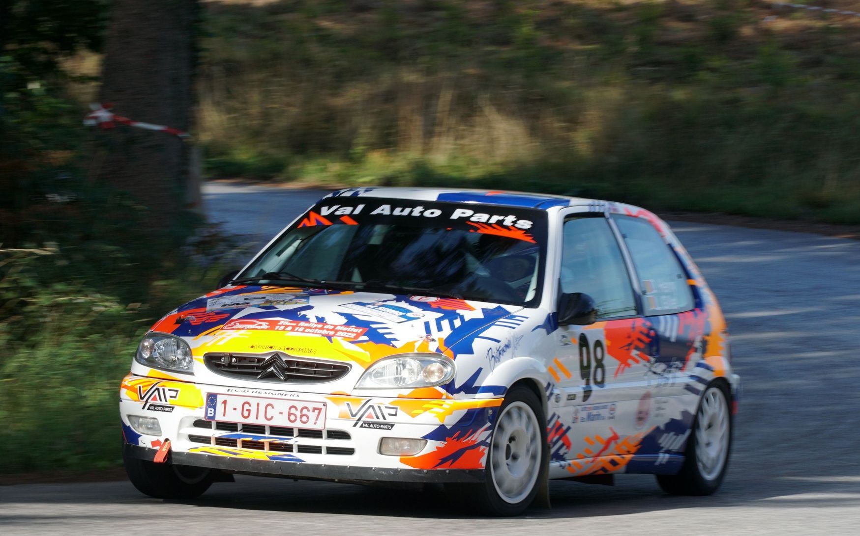 Daphné Henry, double lauréate du Challenge Bruno Thiry, au départ du ...