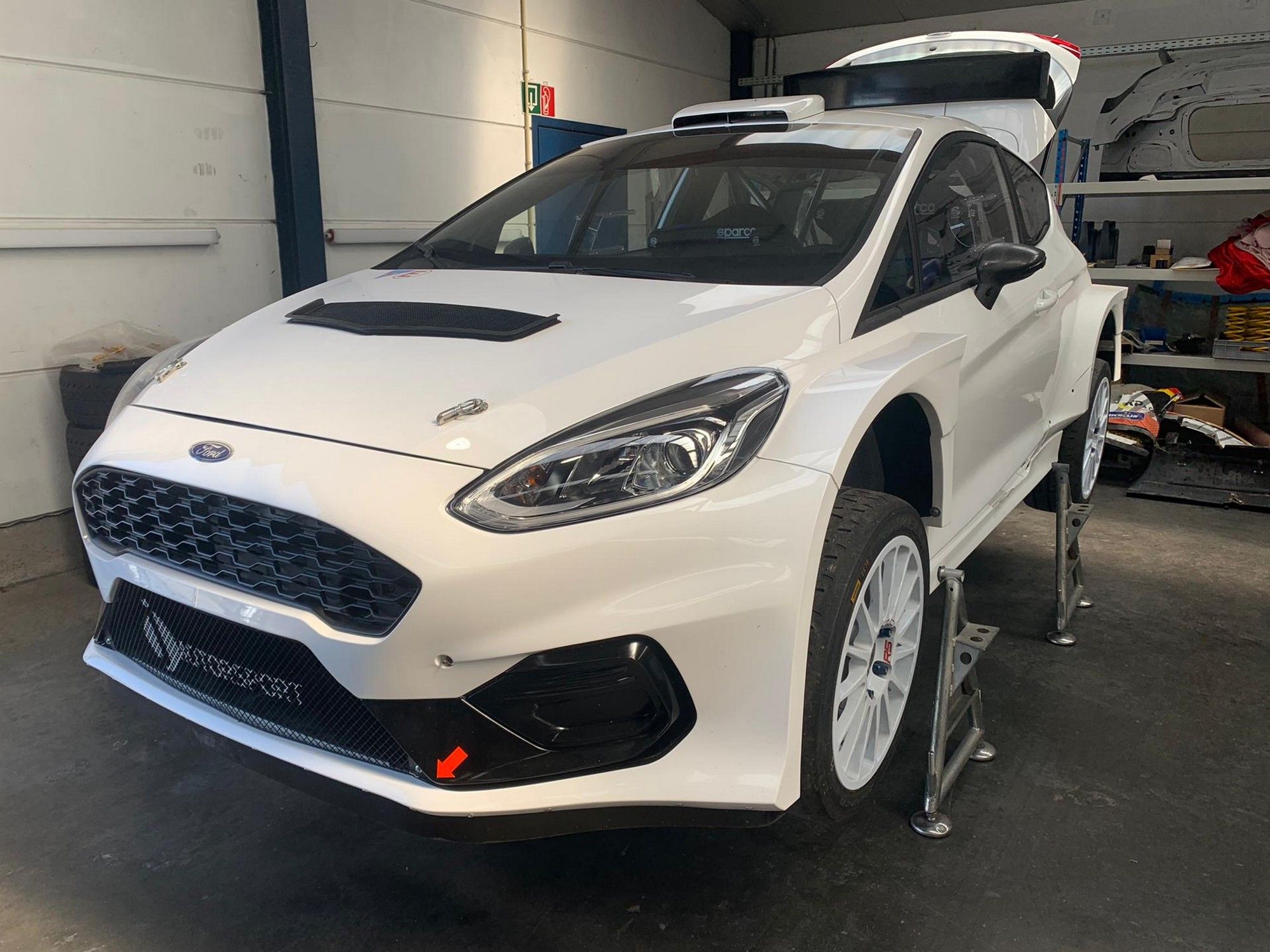 East Belgian Rally : Cherain avec la Ford Fiesta R5 MK2 J-Motorsport