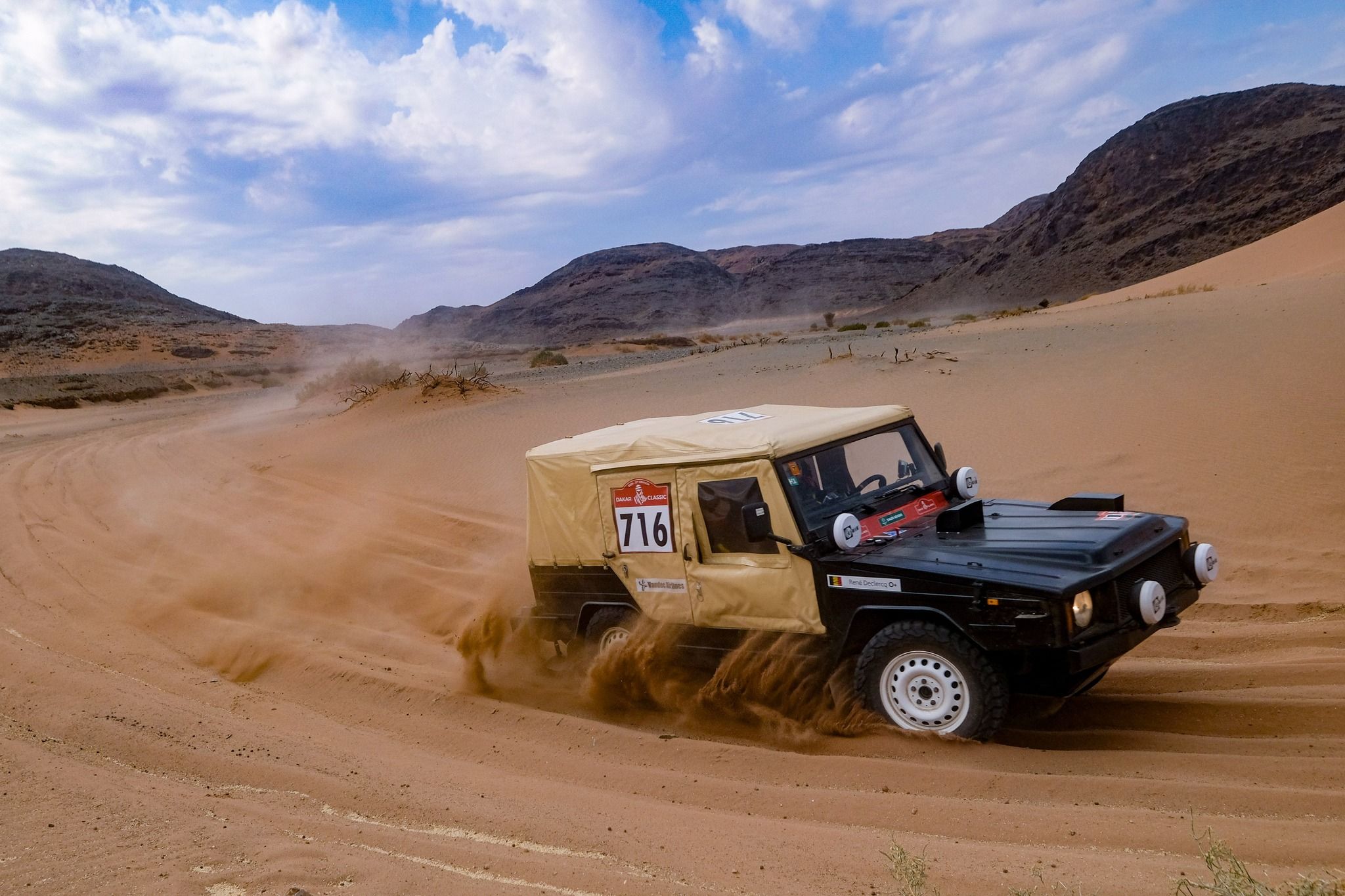Dakar Classic (ES2) : ça continue de bien tourner pour les Belges