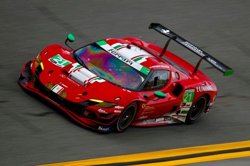 IMSA : Ulysse De Pauw en Ferrari 296 GT3 AF Corse à Watkins Glen