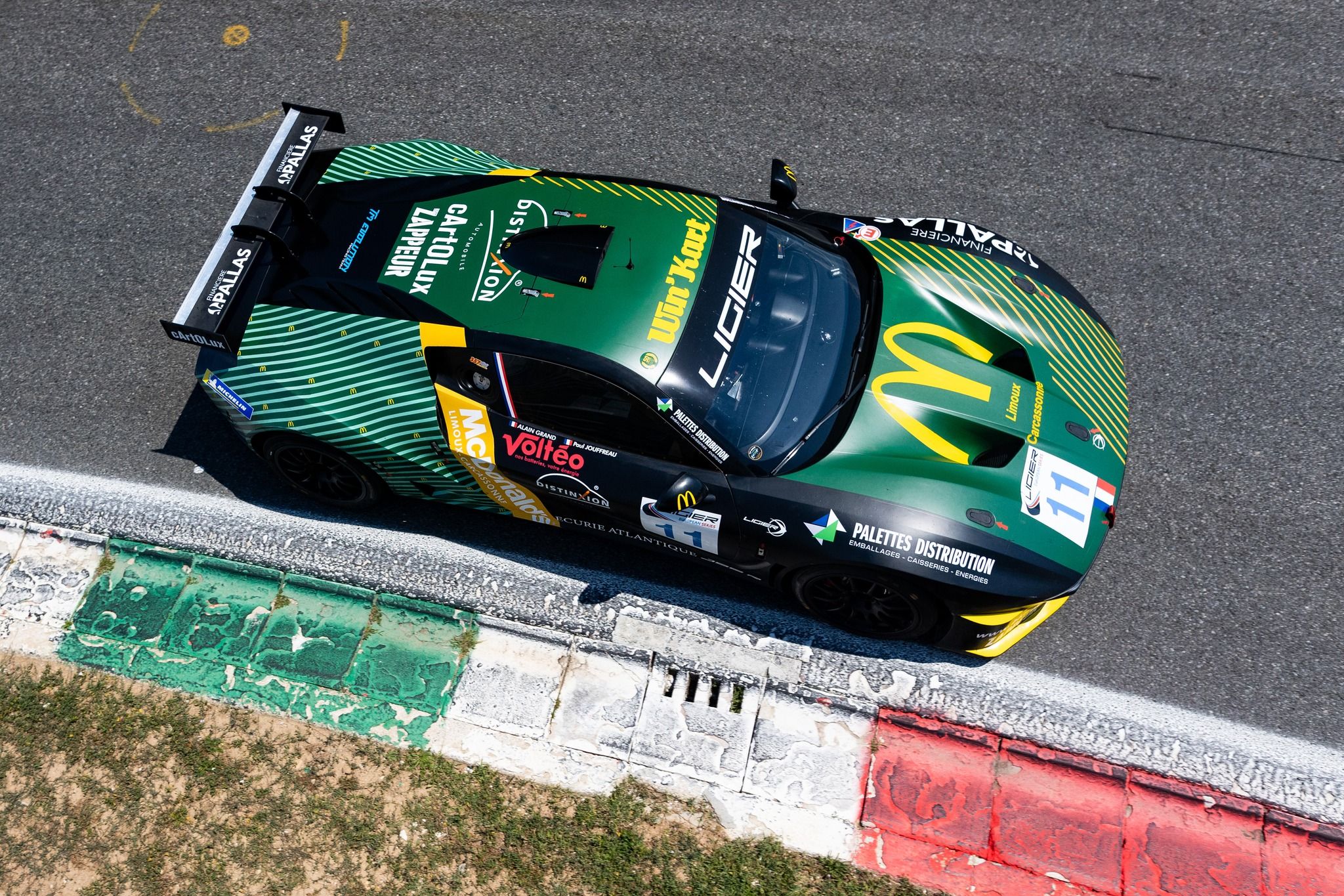 Mathieu Detry en Ligier European Series à Spa