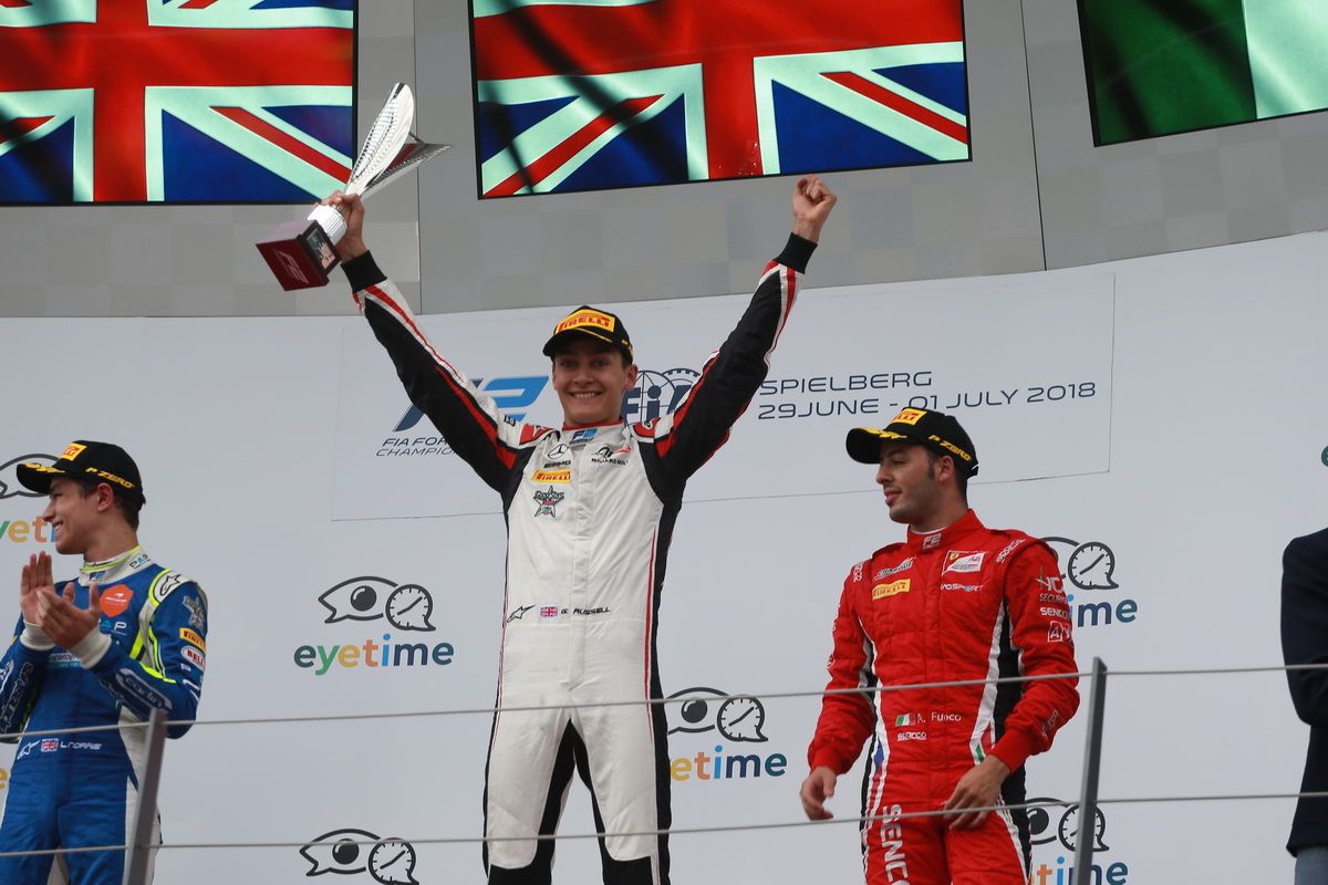 F2 Autriche : George Russell confirme et s'offre la Course 1