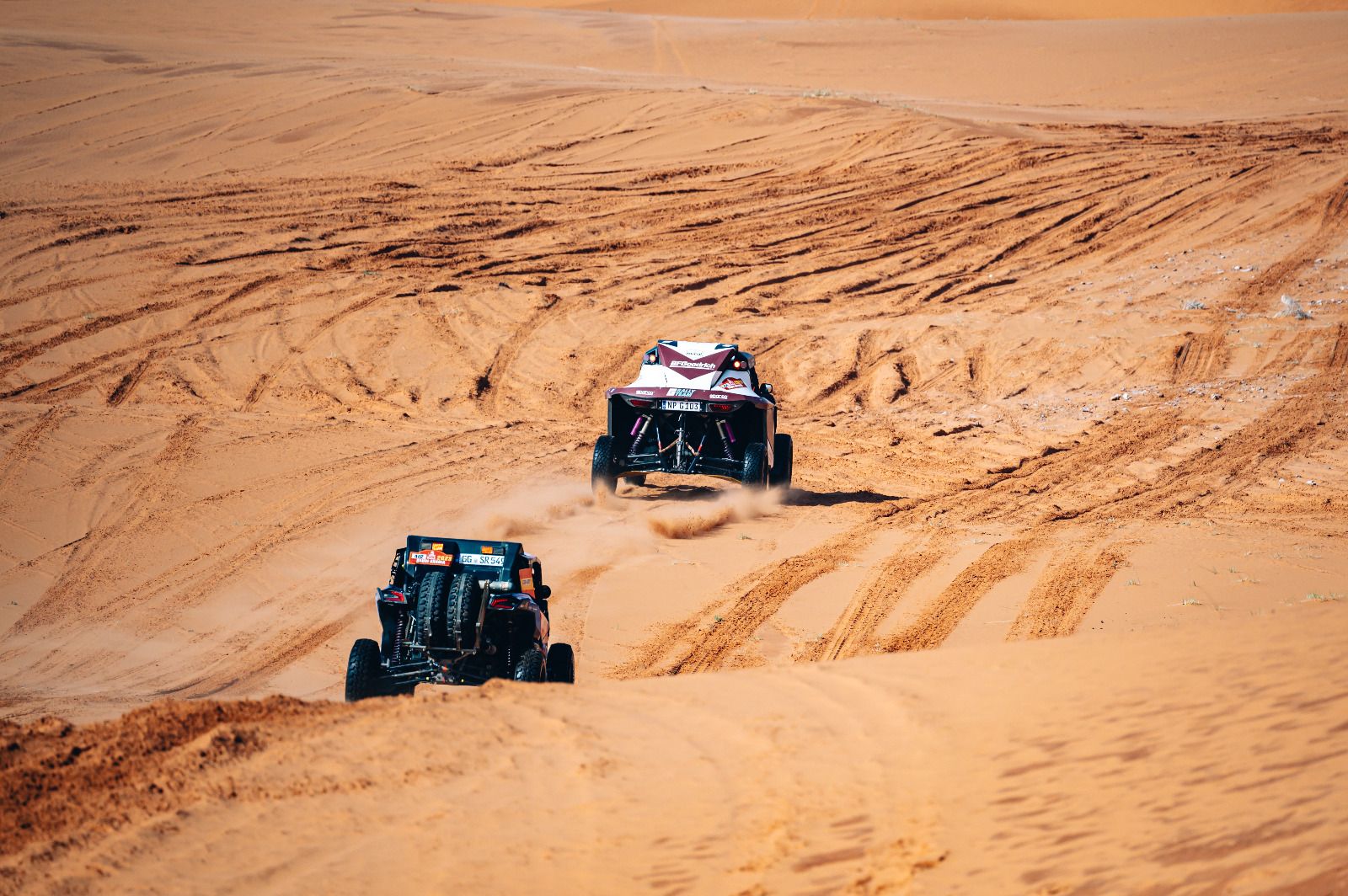 Dakar ES10 : de Mévius et Cazalet restent aux commandes en T3