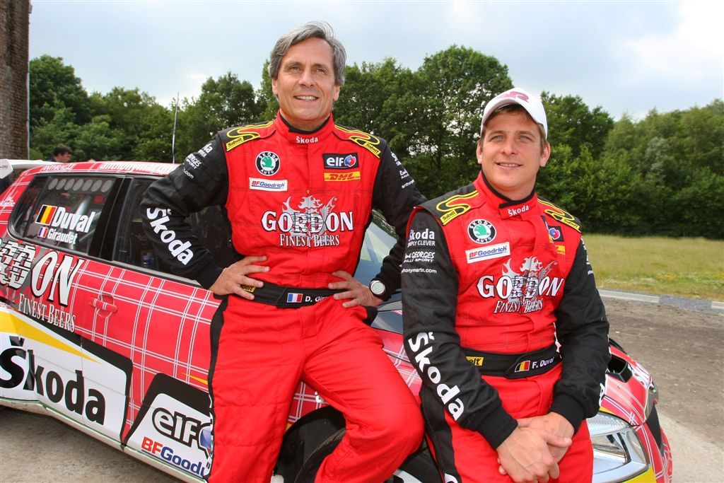Duval et Duez sous les couleurs du Gordon Racing Team à Ypres