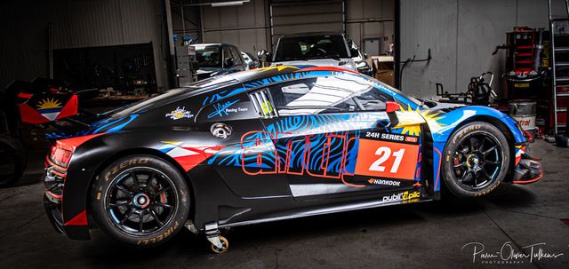 Soulet et Detry aux 24 Heures de Dubaï en Audi R8 GT3 Haas Racing Team