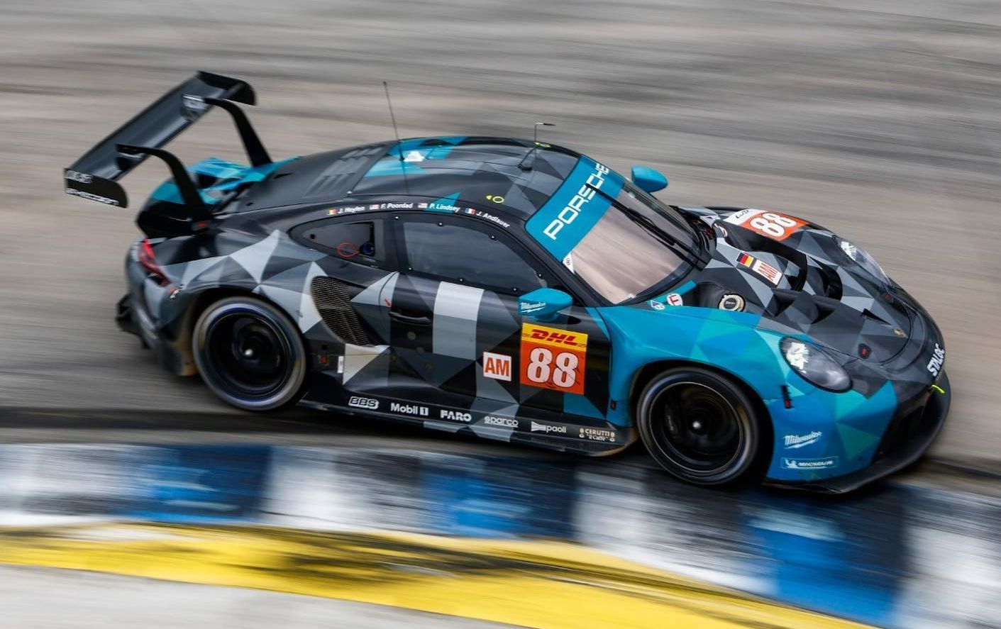 Jan Heylen en Porsche Dempsey Proton aux 6 Heures WEC de Spa