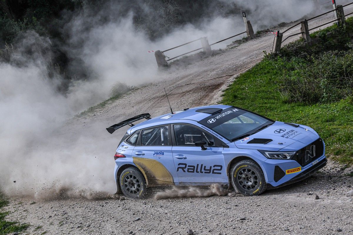 Un test en Hyundai i20 N Rally2 pour le champion du Junior BRC 2021