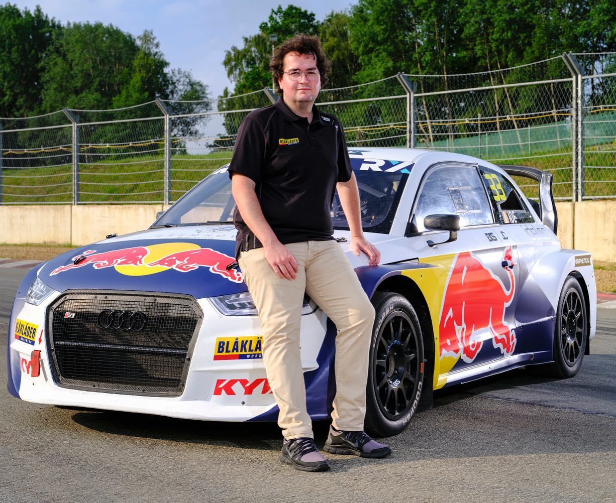 World RX : Enzo Ide sous les couleurs de Red Bull