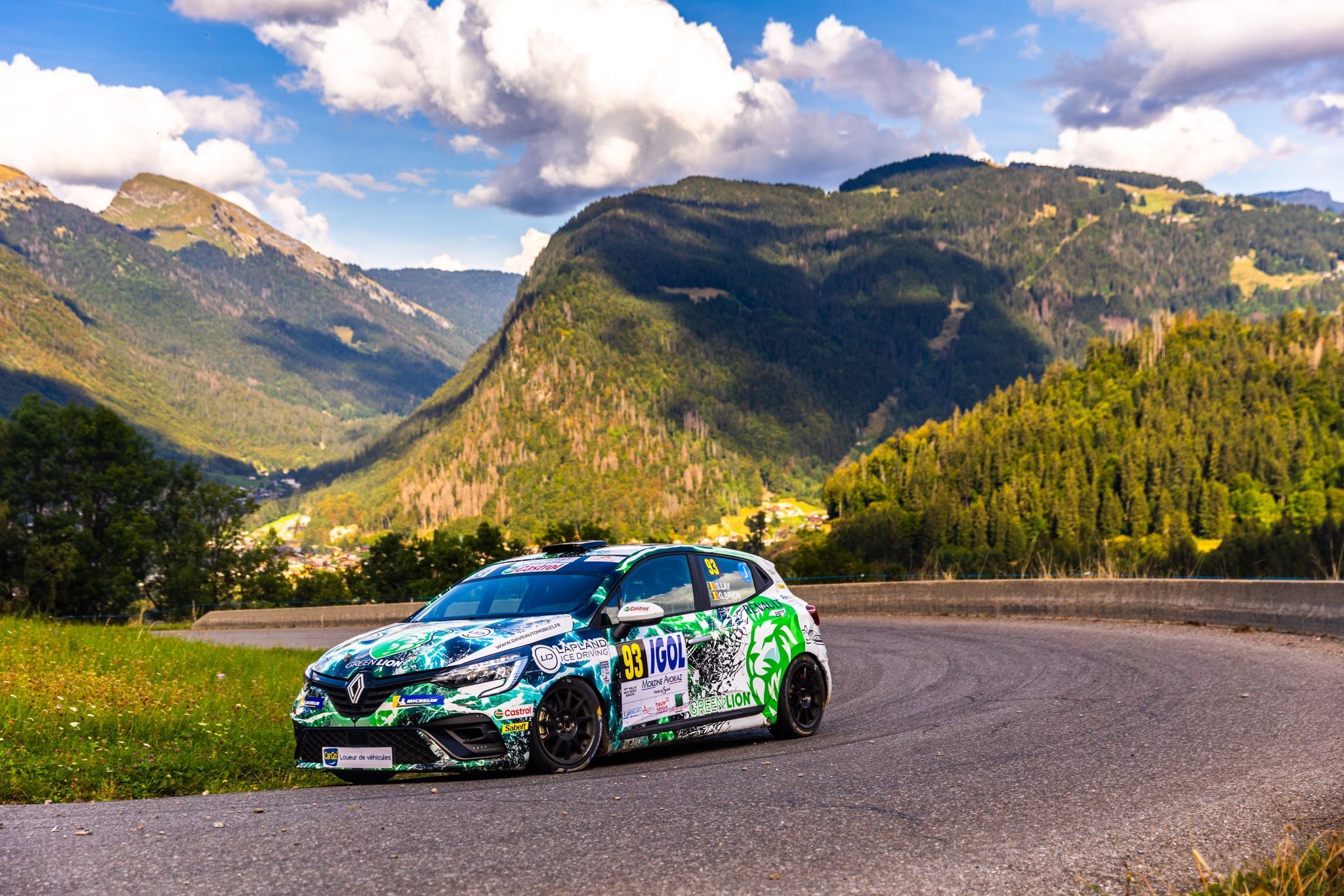 Samuël Lay impressionnant d'aisance au Rallye du Mont-Blanc