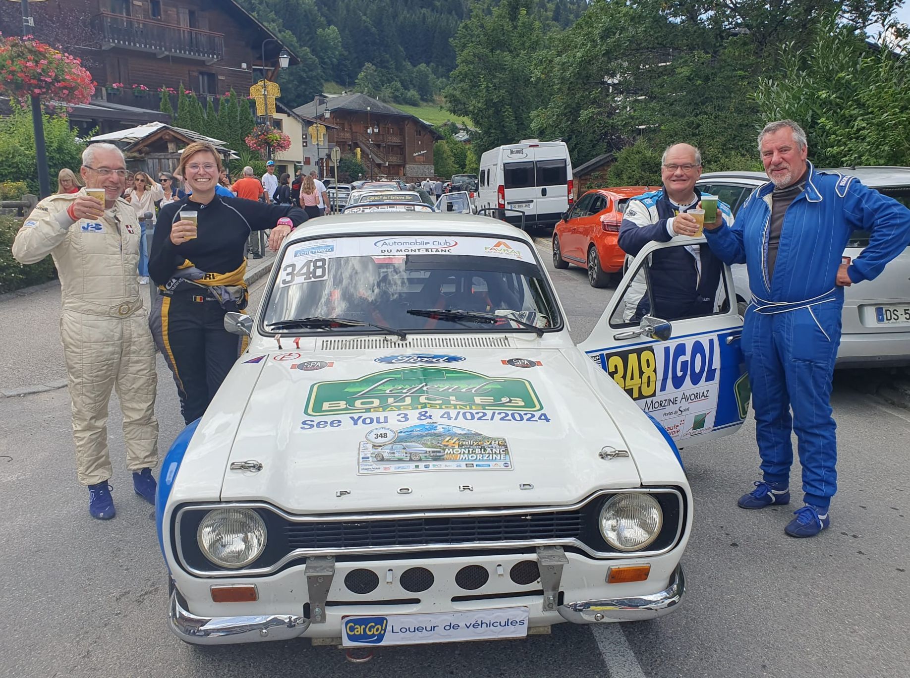 Jolies performances belges en VHC au Rallye du Mont-Blanc