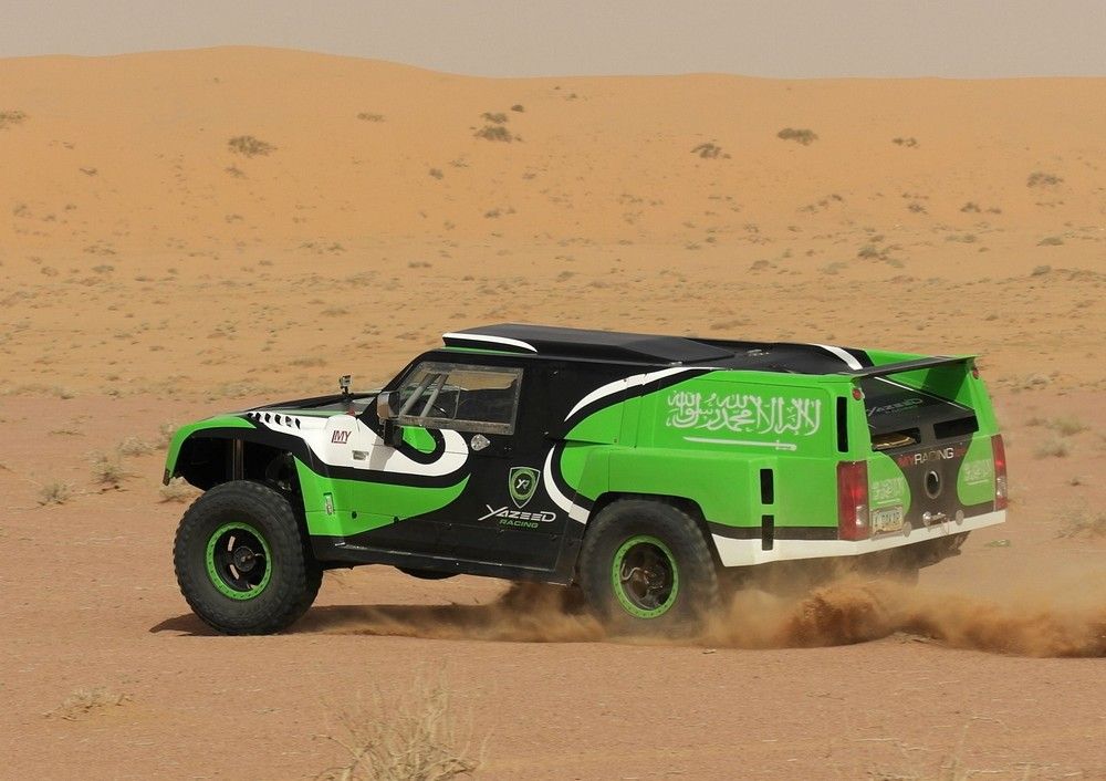 MY Racing en rallye-raid avec deux Hummer H3 made by Robby Gordon