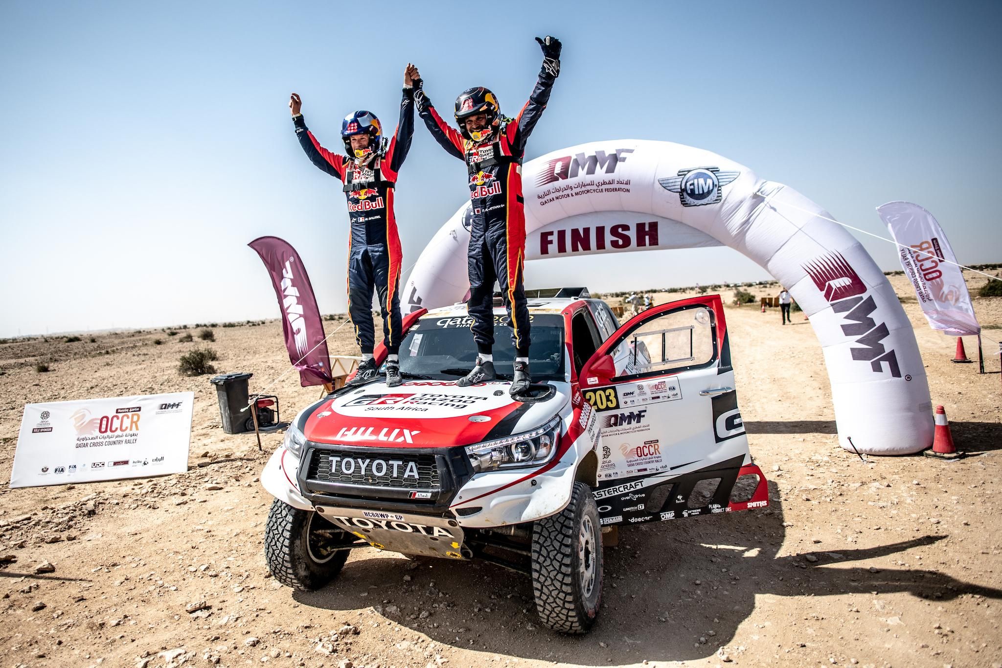 Doublé des Toyota Overdrive Racing au Qatar Cross-Country Rally