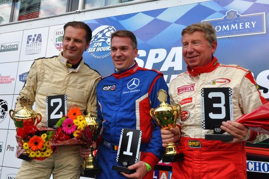 F1 Historic Spa : triplé belge avec Deman, D'Ansembourg et Martin