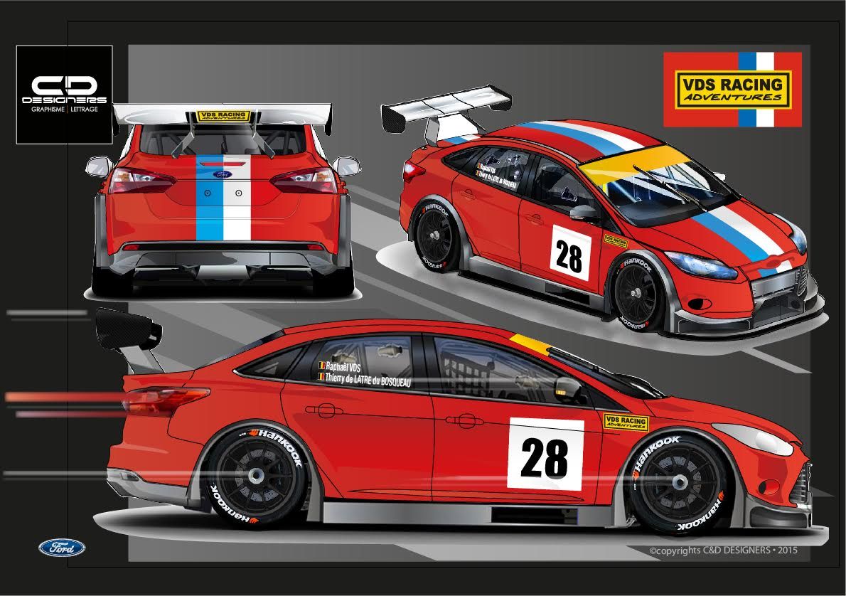 Deux Focus V8 australiennes pour VDS Racing Adventures en 2016