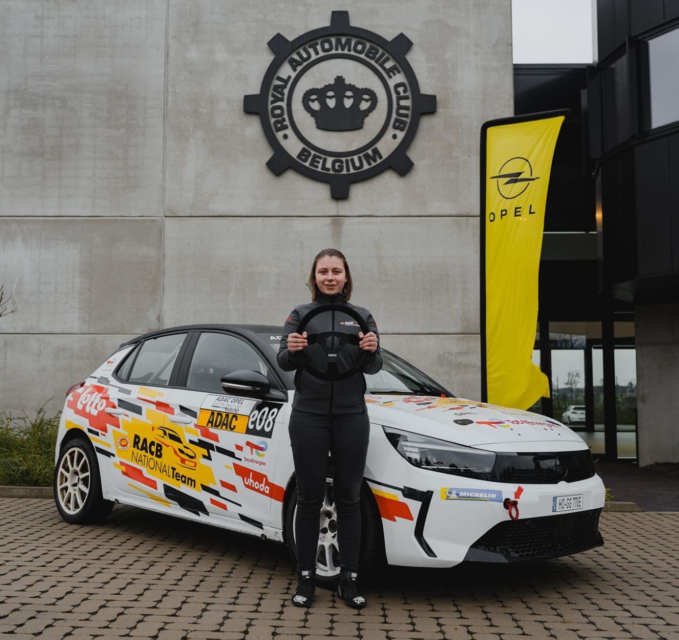 Thyrsa Eertmans lauréate du Volant RACB Rally Girls 2024