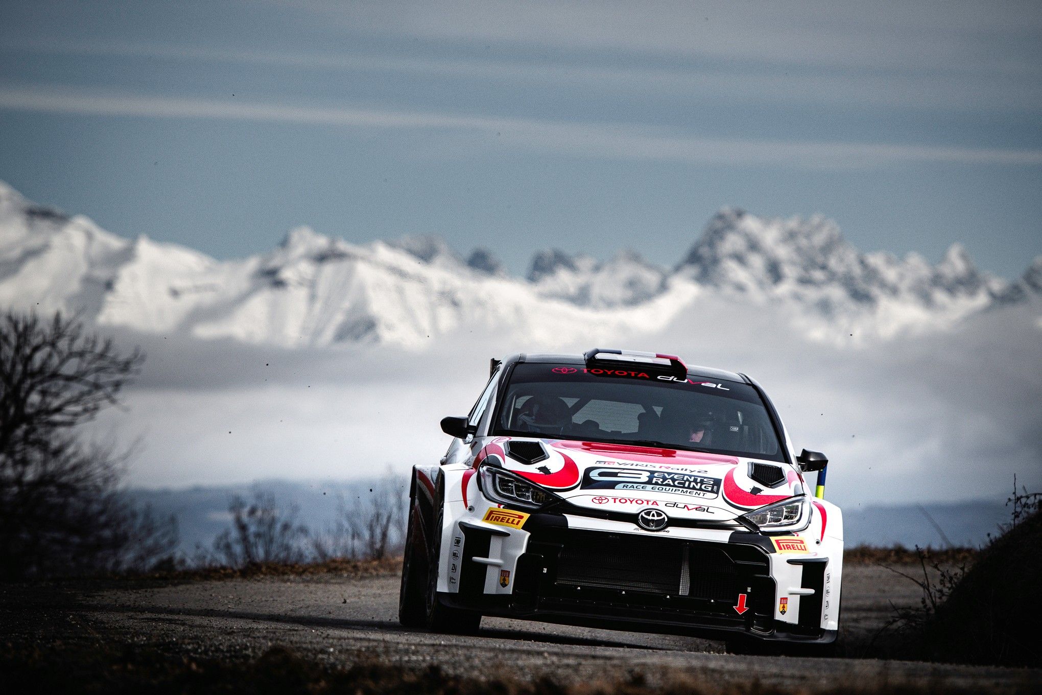 Monte-Carlo : Burton Racing découvre sa Yaris Rally2