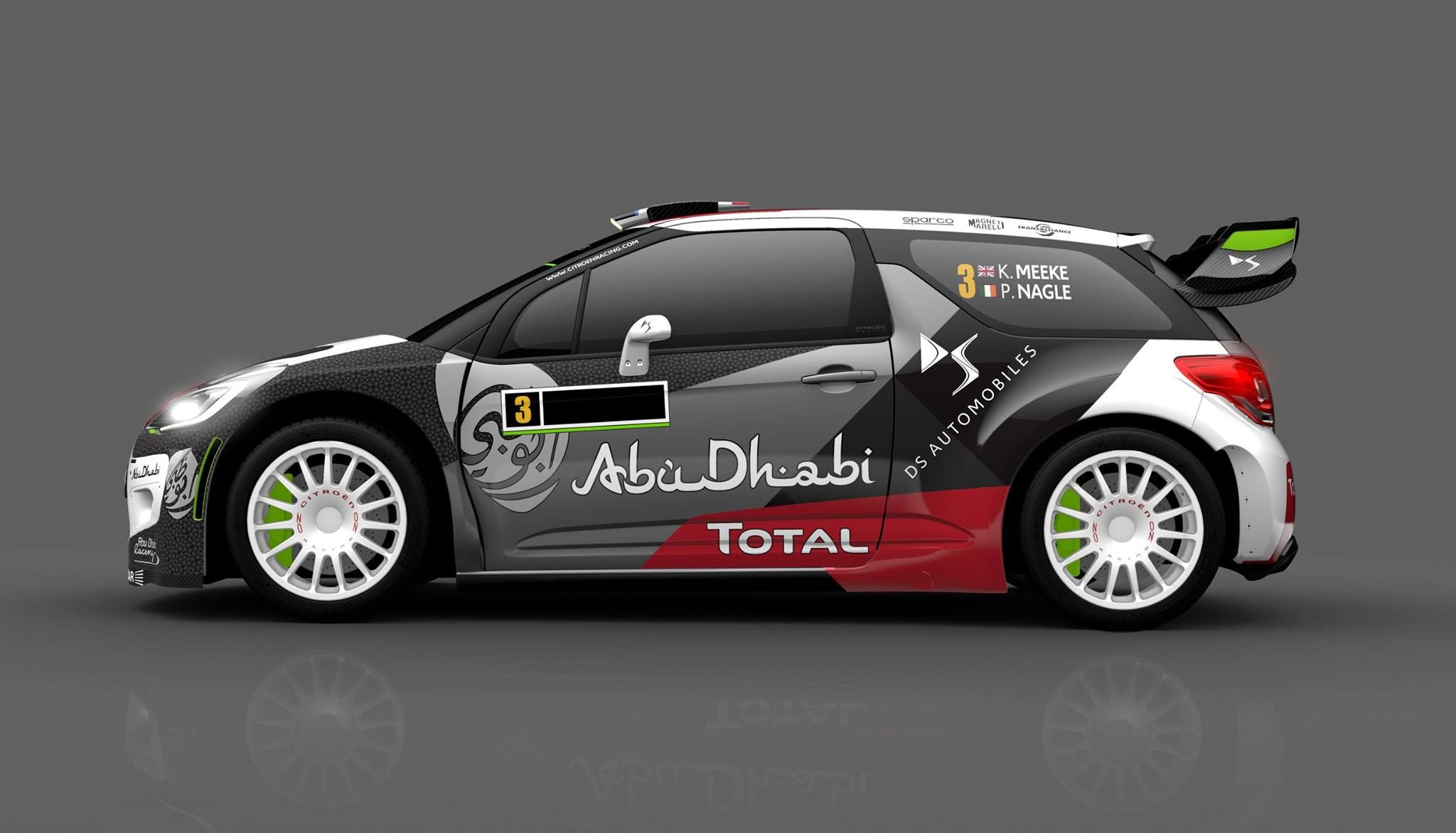 WRC : nouvelles couleurs et évolutions pour les DS 3 WRC