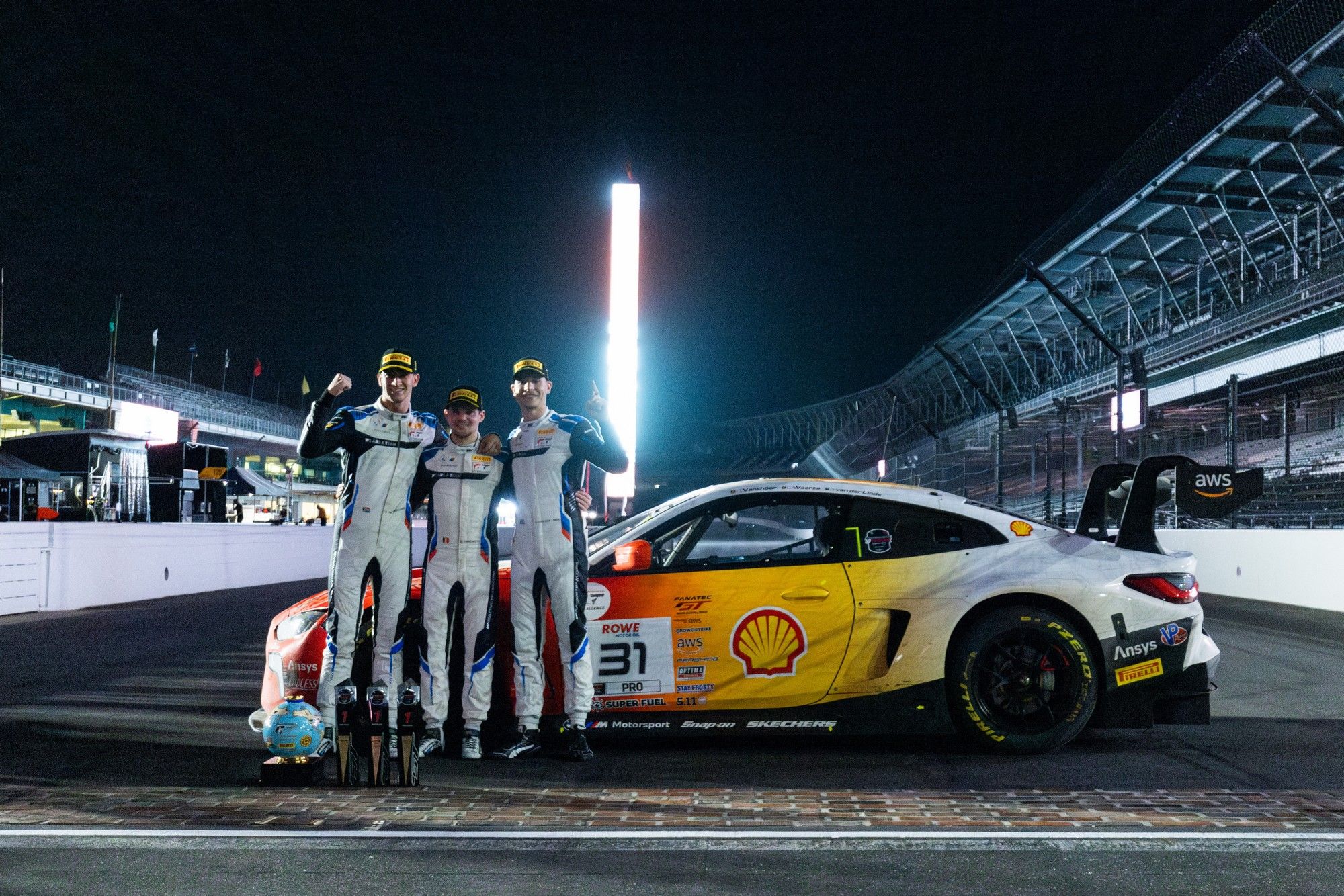 WRT remporte les Indianapolis 8 Hours, Charles Weerts champion
